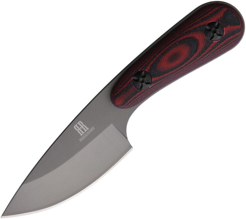 PIÑATAS OLE Fixed Blade Red & Black G10 Fixed Blade Knife 2163 871373121636