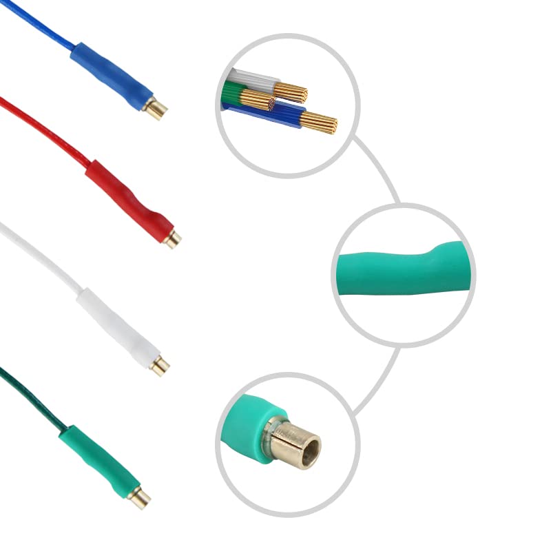 Turntable Phonograph Lead Wires Stereo Cartridge Headshell Wires