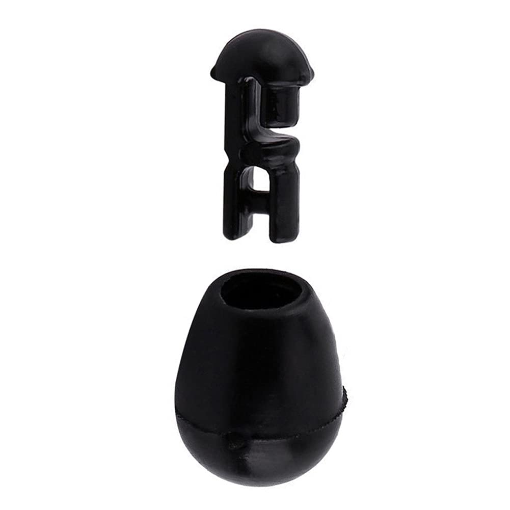 SLNFXC 20pcs Beads Quick Change Carp Terminal Tackle Method Feeder Fishing Tools Connector Fish Tackles Pesca Iscas Accessories S/L (Size : 20pcs S 9mm)