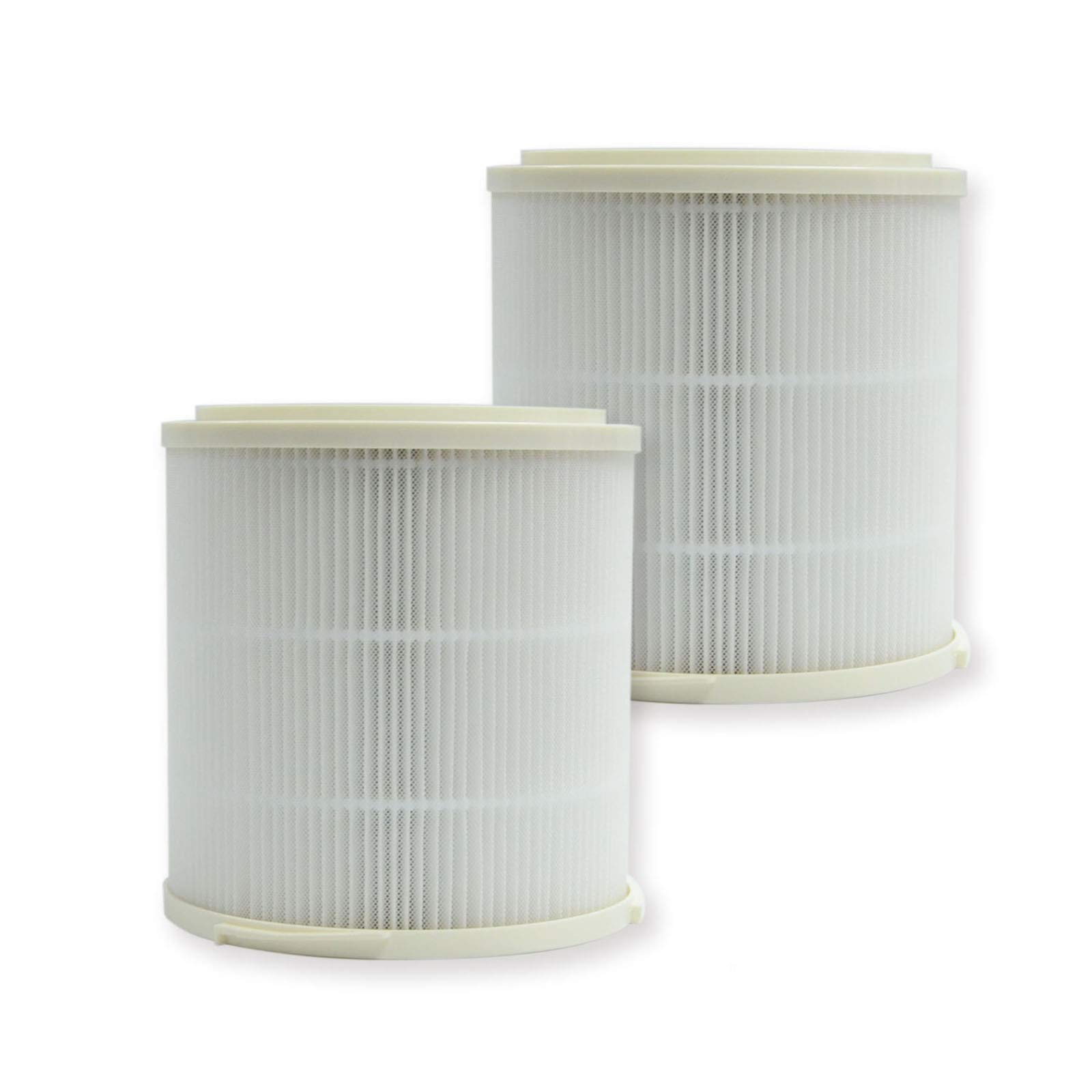 PUREBURG NY-BG55 True HEPA Replacement Filters Compatible with INTEY NY-BG55 Air Purifier,H13 4-Stage Filtration Activated carbon Air Clean Dust VOCs Odor PM2.5 Smoke,2-Pacck