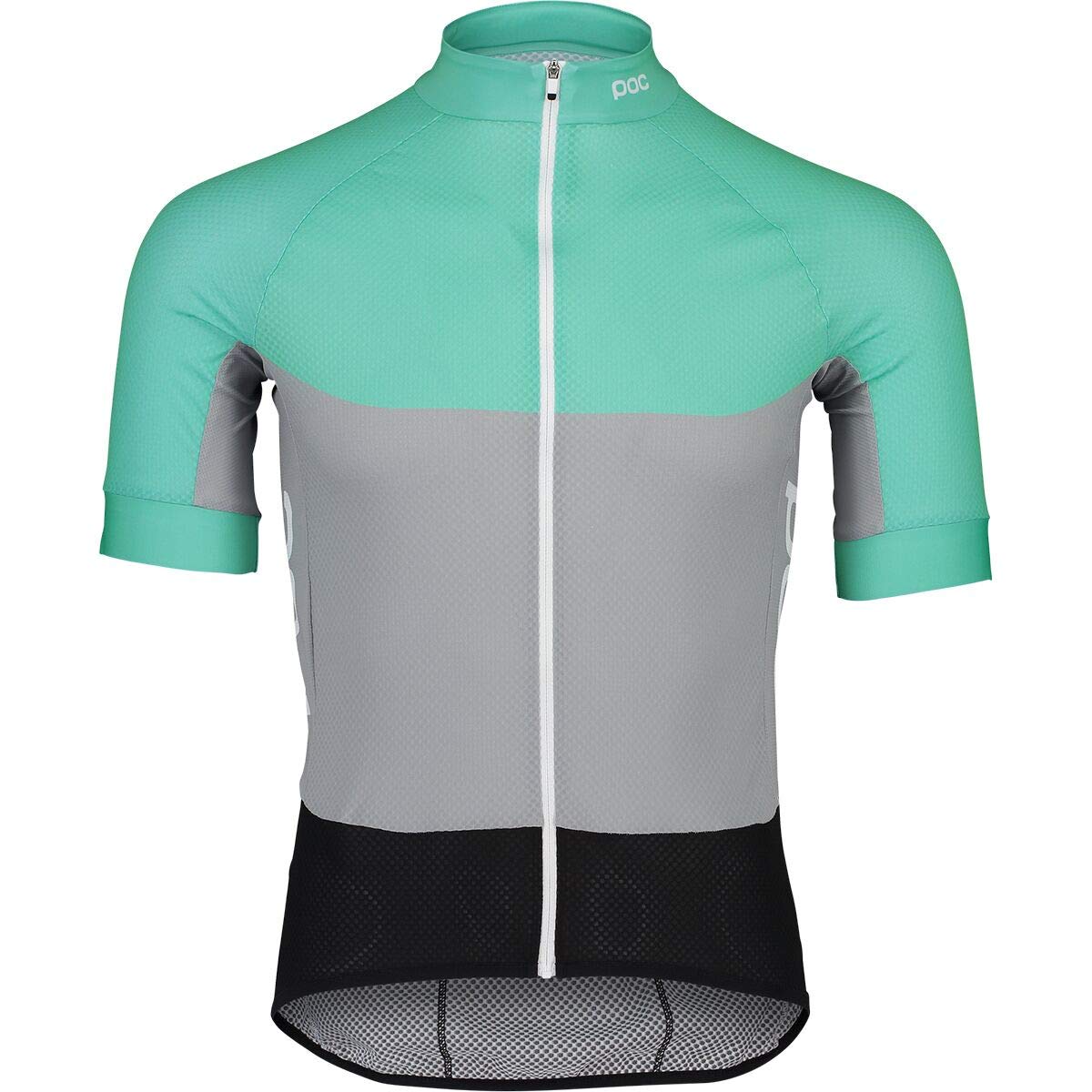POC Essential Road Light Jersey - Men's Granite Grey/Zink Orange, L