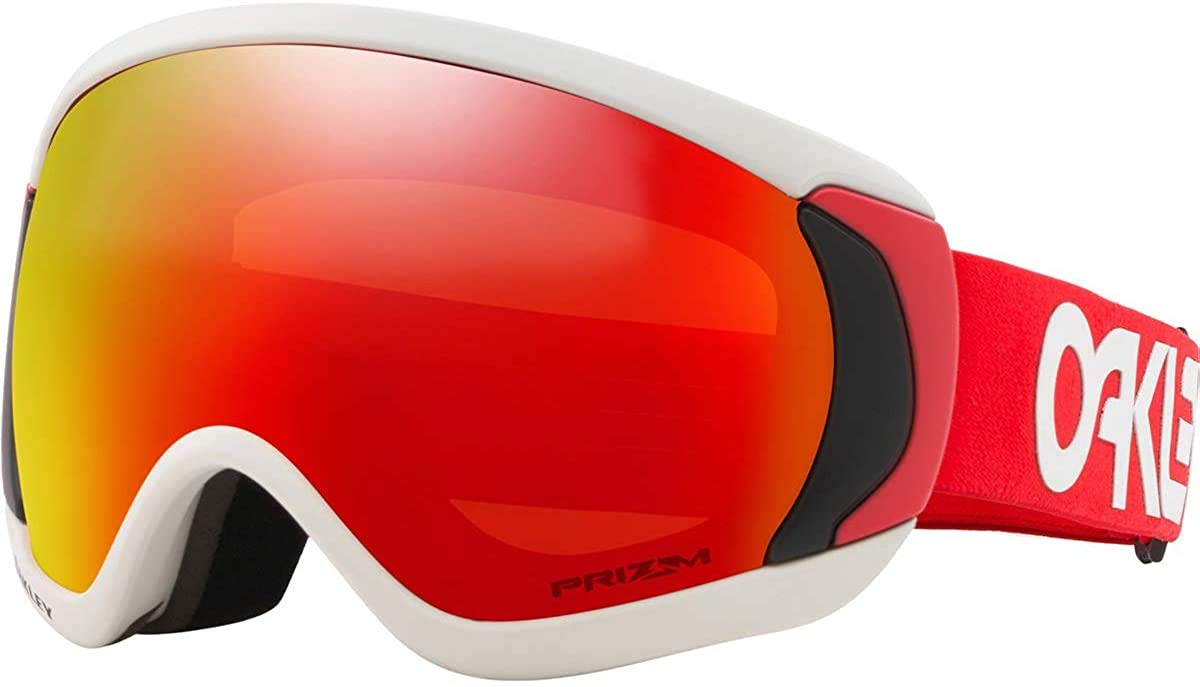 Oakley Canopy Adult Snowmobile Goggles - Factory Pilot Progression/Prizm Torch Iridium/One Size