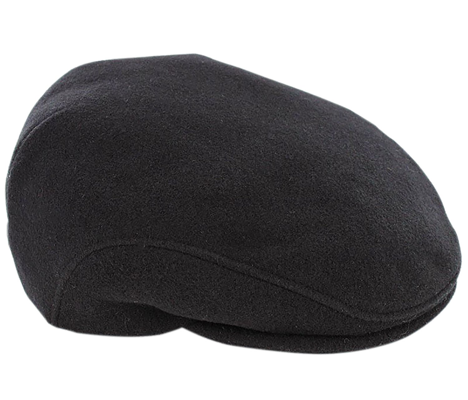 Mucros Weavers Irish Trinity Flat Cap for Men, Newsboy Hat (X-Large, Charcoal)