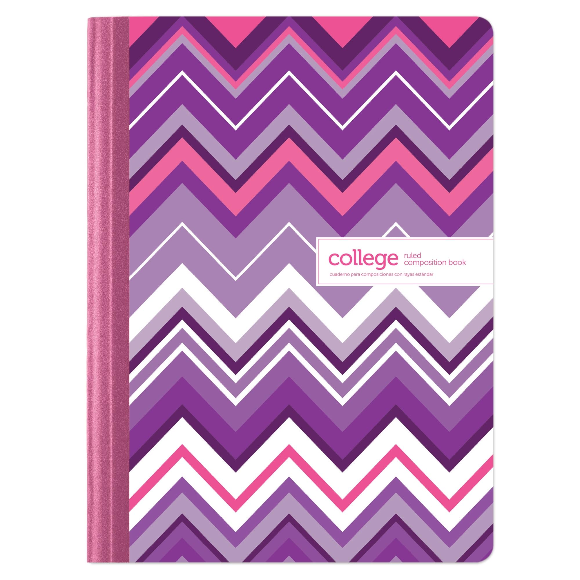 Office Depot® Brand Fashion Composition Notebook, 7 1/2" x 9 3/4", 1 Subject, College Ruled, 80 Sheets, Assorted Designs (No Design Choice)