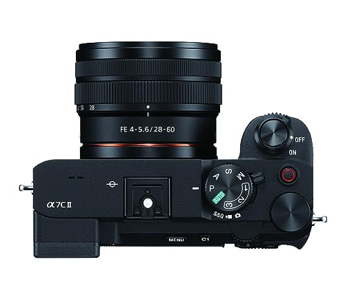 Sony Alpha 7C II Full-Frame Interchangeable Lens Camera Lens Kit - Black