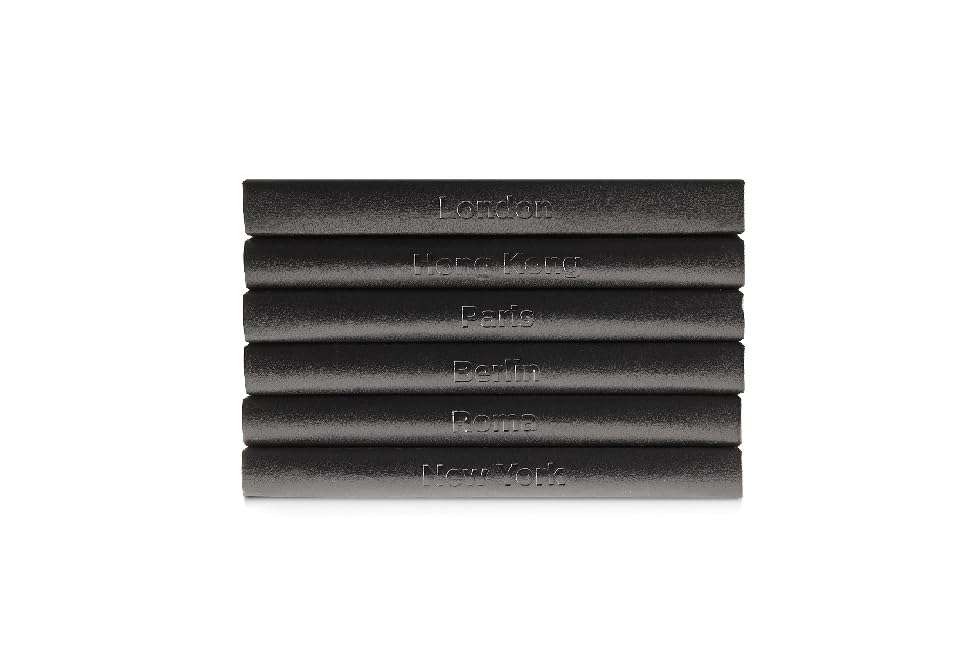 Moleskine Journey City Notebook, Berlin, Hard Cover, Pocket (3.5" x 5.5") Black, 220 Pages