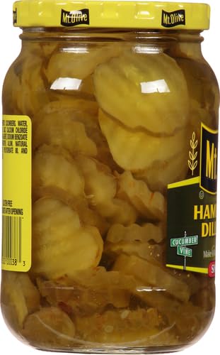 Mt. Olive Hamburger Dill Chips Pickles, 16 oz