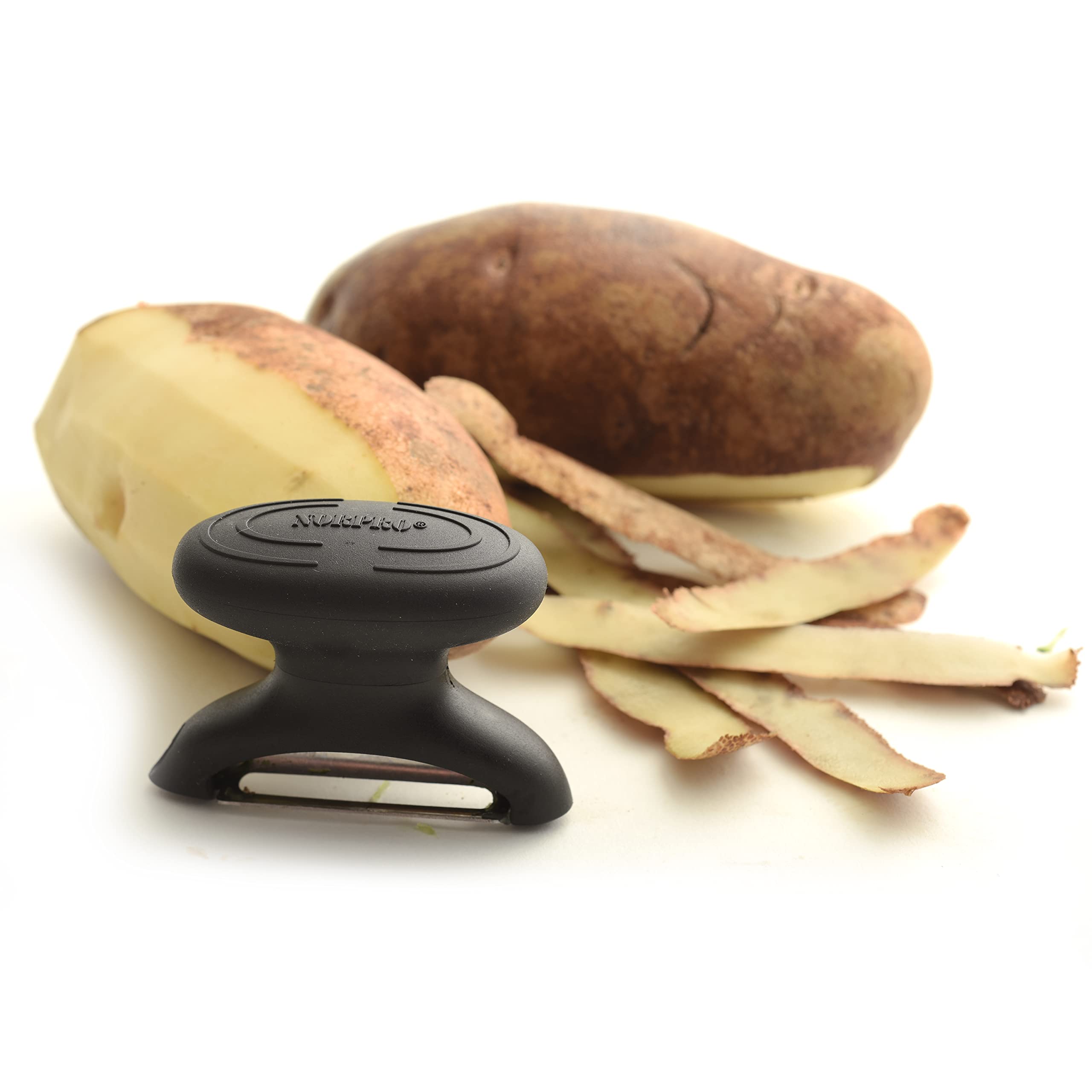 Norpro 133 Grip-EZ My Favorite Handy Peeler, Black