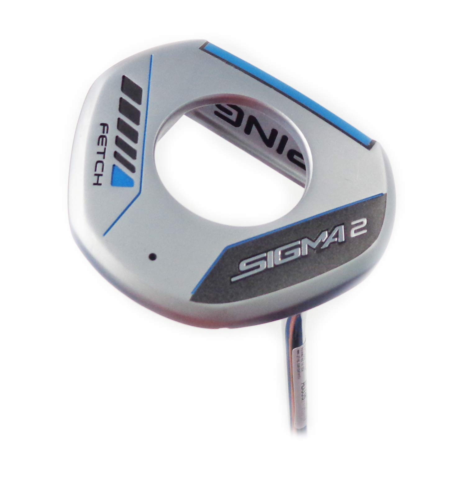 PING Sigma 2 Fetch Platinum Putter (PING PP60 Pistol Putter Grip - Midsize) (Right, Adjustable 32-36)