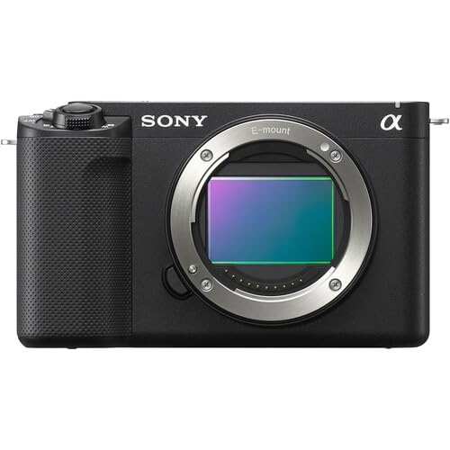 Sony ZV-E1 Mirrorless Camera (Black) Advanced Accessory Bundle with 2 x Lexar 64GB SD Card, Gadget Bag, Flexible Tripod, & More