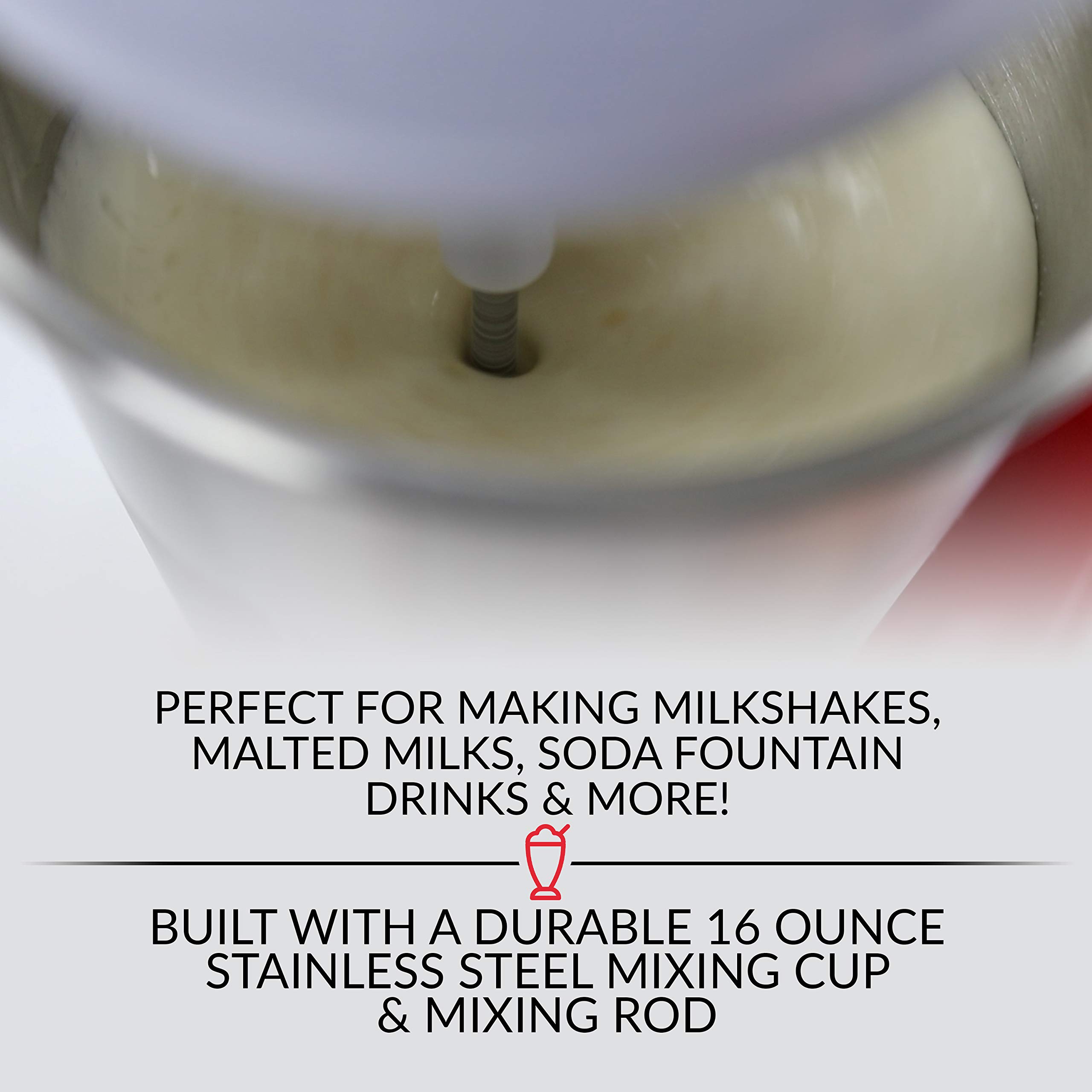 Nostalgia Extra Large Diner-Style Coca-Cola Hot Dog Steamer and Bun Warmer (24 Hot Dog and 12 Bun Capacity) and Nostalgia Two-Speed Electric Coca-Cola Limited Edition Milkshake Maker and Drink Mixer