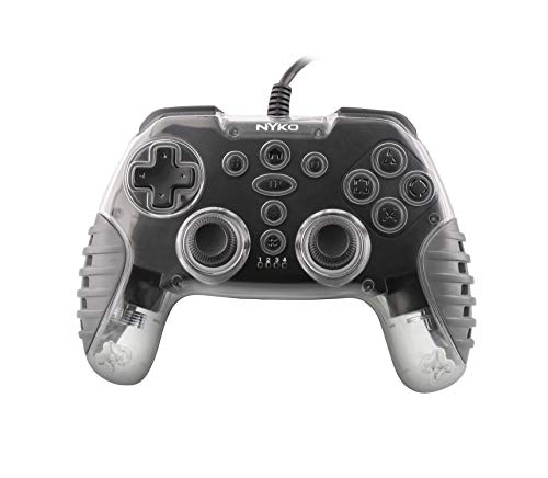 Nyko Air Glow Controller for PlayStation 4 - LED Light Show and Hand Cooling Fan - Wired 10Ft Cable - PlayStation 4