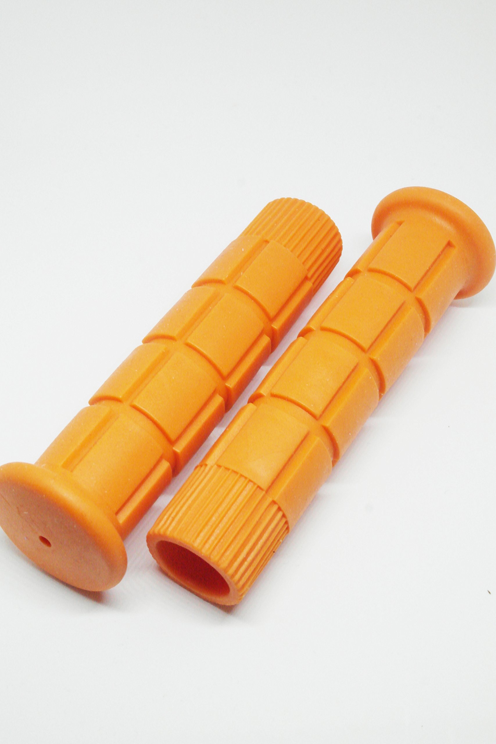 Muzglobal Handlebar End Grips Road Mountain Bike Bicycle Soft Rubber (Orange)