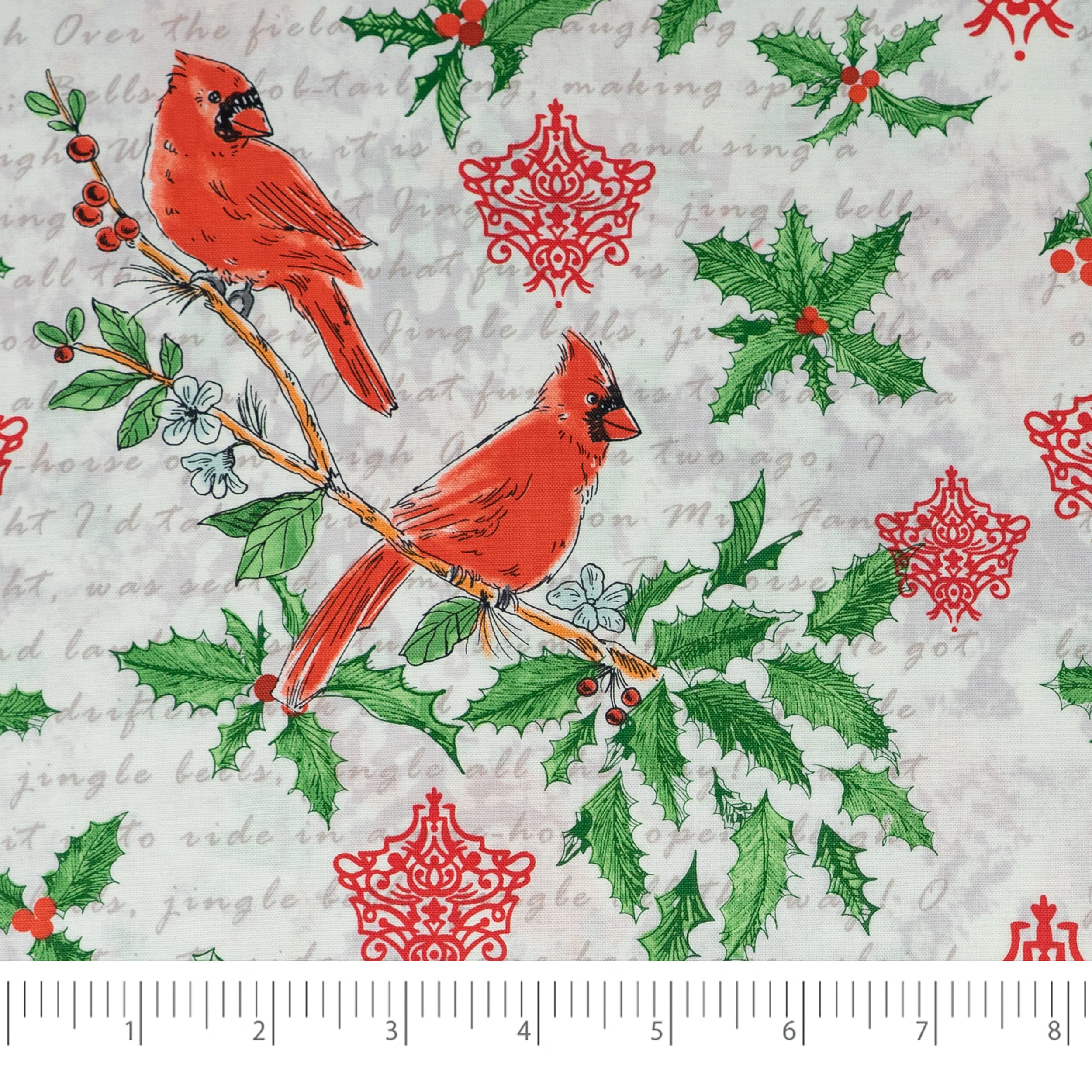 SINGER® Fabrics - 5 Piece Fat Quarter Bundle - Cardinals