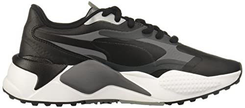 Puma Men's Rs-G Golf Shoe, Puma Black-Quiet Shade-Dark Shadow, 10.5