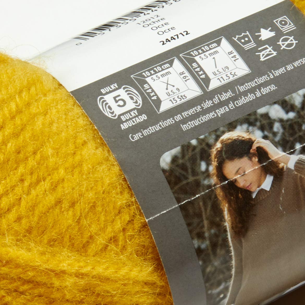 Patons Lincoln Fog Yarn Ochre