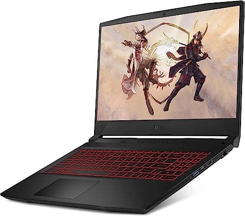 MSI Katana Gaming Laptop 2023 Newest, 15.6" FHD 144Hz Display, 12th Gen Intel Core i7-12700H Processor (14 Core), NVIDIA GeForce RTX 3060, 16GB RAM, 1TB SSD, Backlit Keyboard, Wi-Fi 6, Windows 11 Home