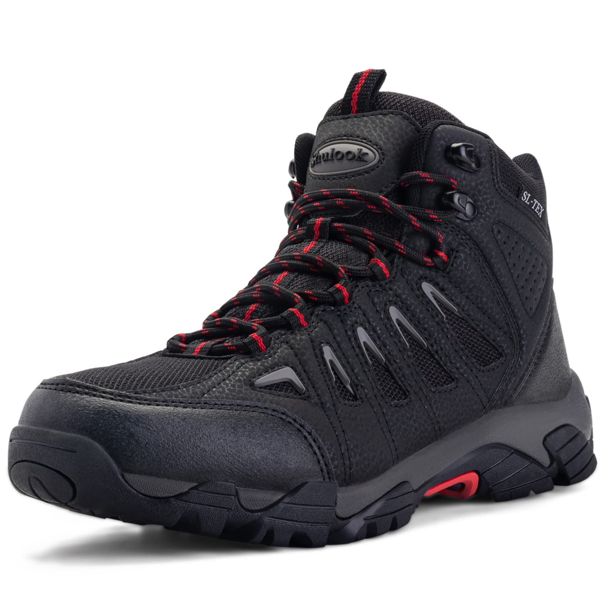 SHULOOK Hiking Boots Men | Waterproof Boots for Men | Non-Slip & LightWeight & Comfortable| Men's Hiking Outdoor Ankle Boot Trekking Camping