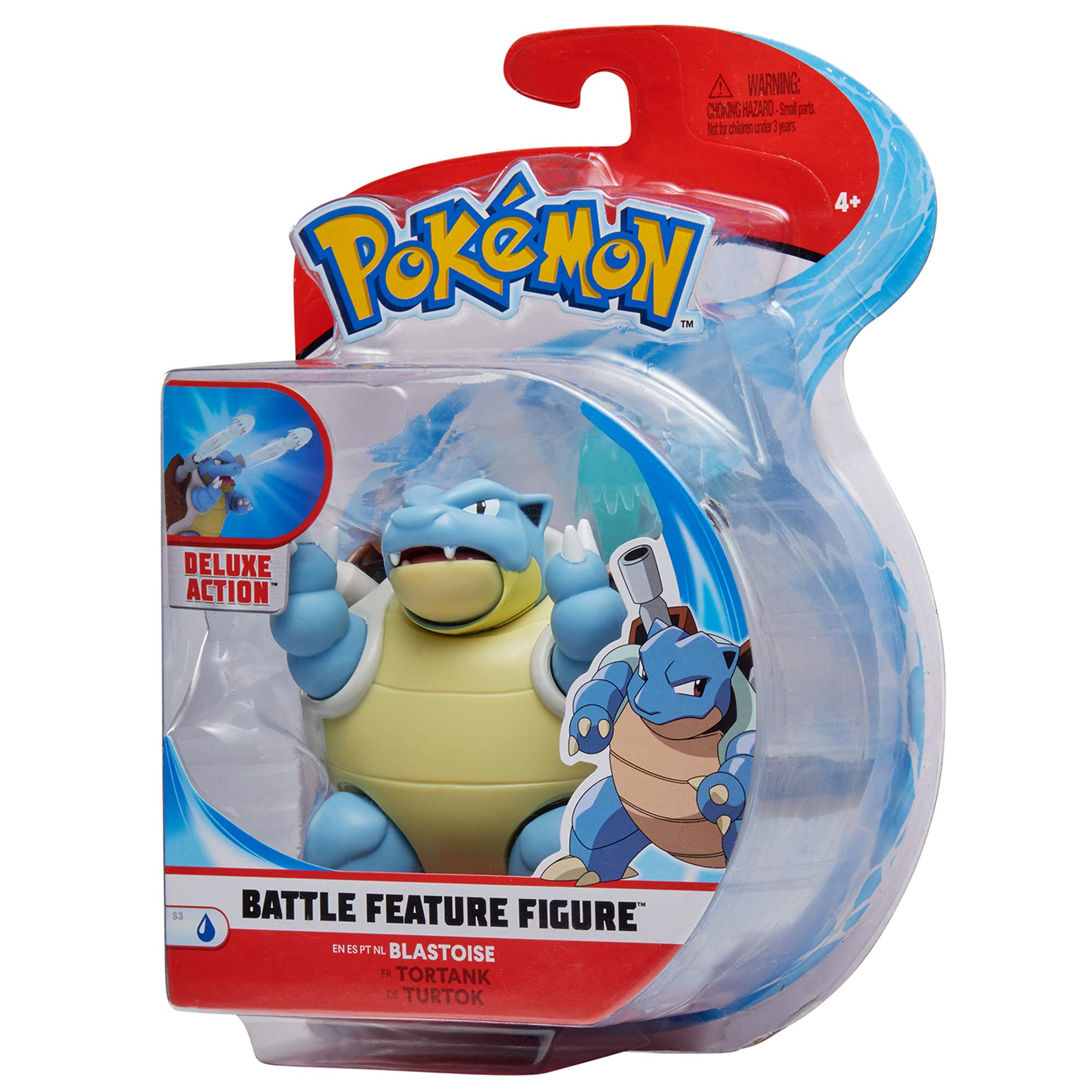 Pokemon Feature Battle Figure- Includes 4.5-Inch Snorlax