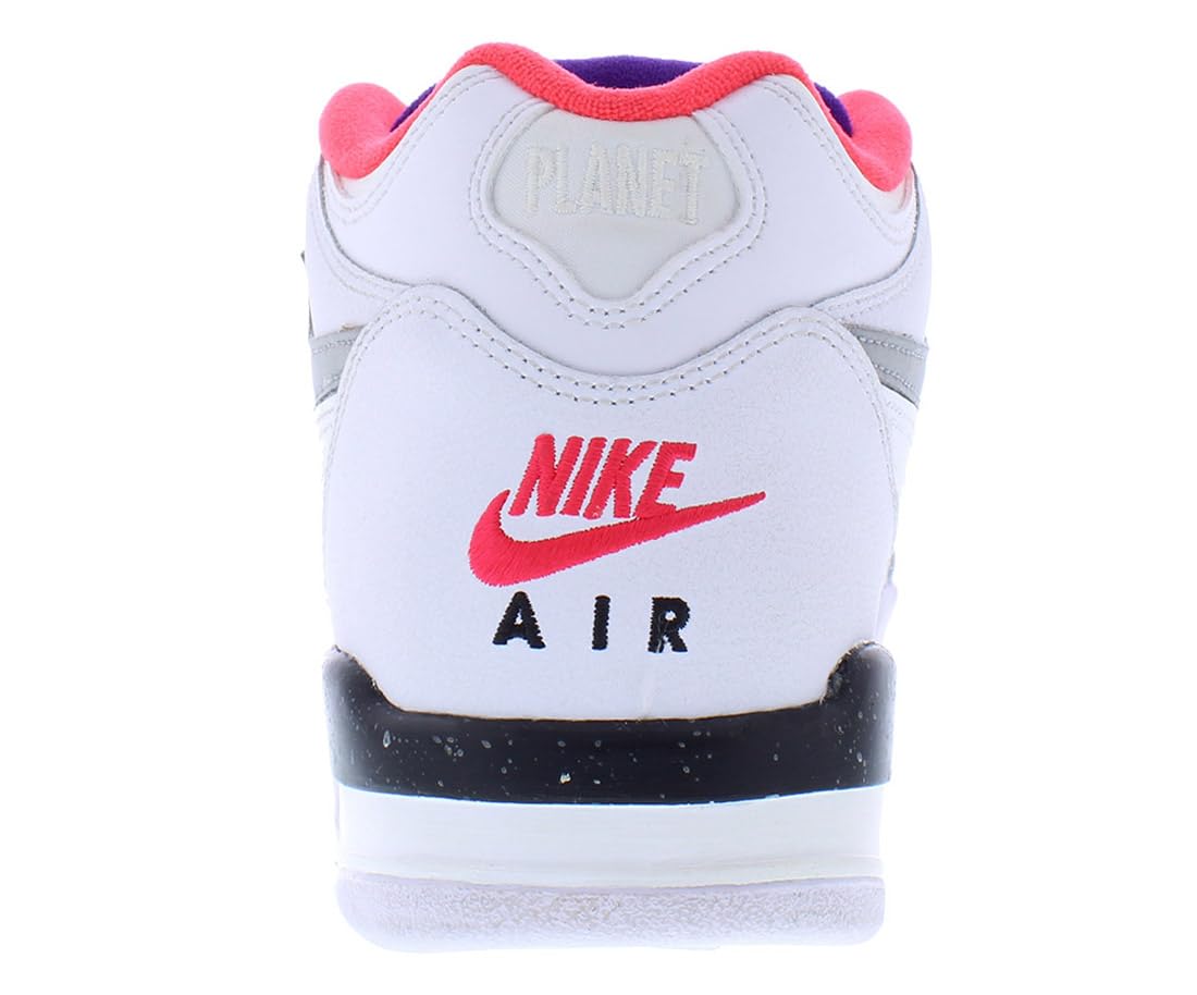 Nike Air Flight 89 Mens Shoes Size 9.5, Color: White/Silver