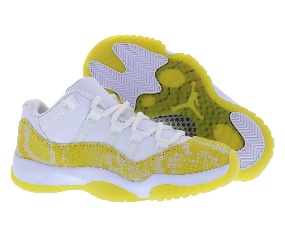 NIKE Air Jordan 11 Retro Low Women's Shoes Adult AH7860-107 (White/TOU), Size 5.5