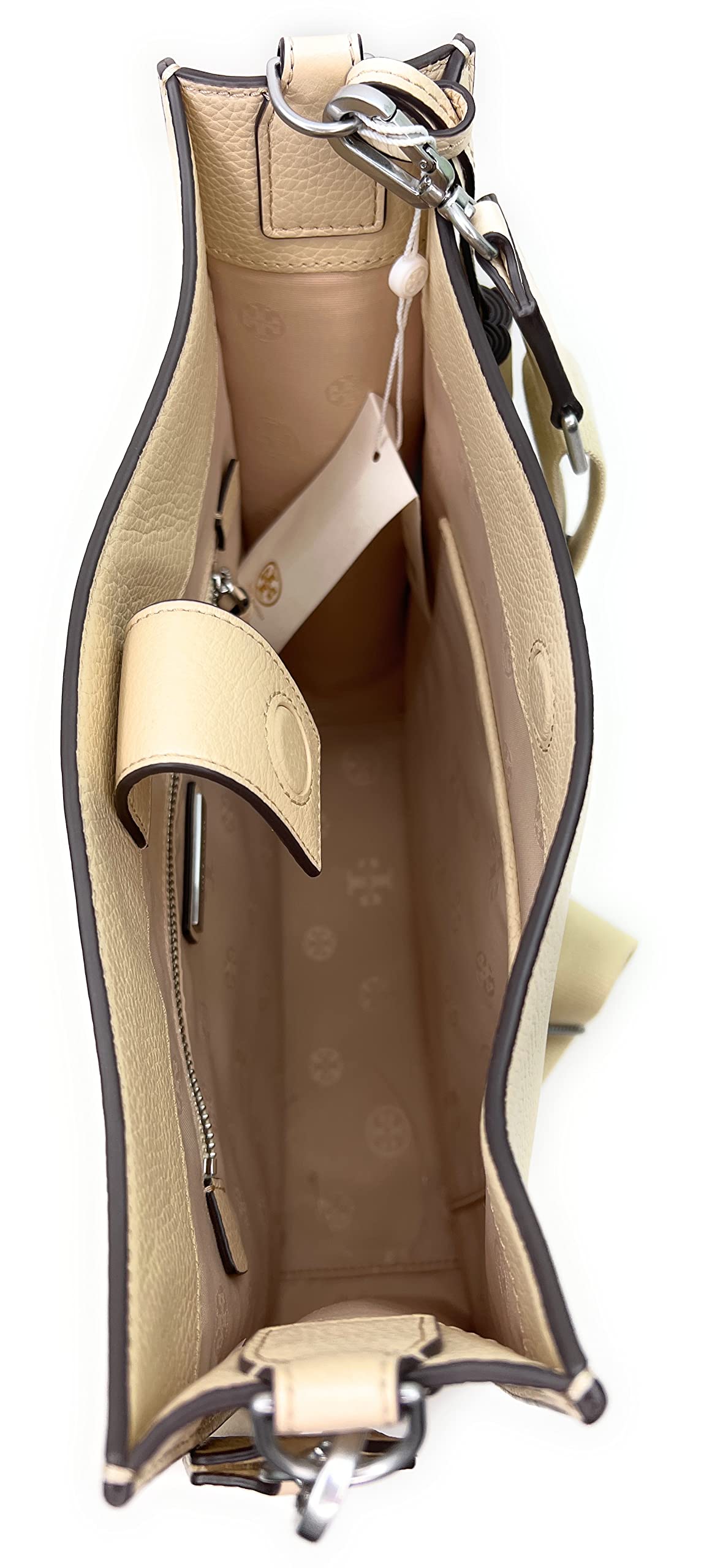 Tory Burch Women's Thea Web Large Shoulder Bag (New Cream)