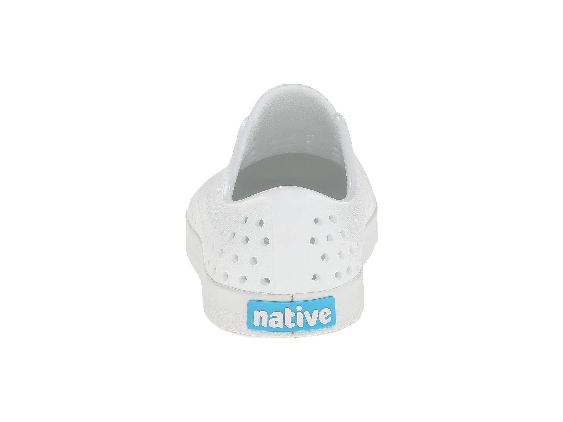 Native Shoes, Jefferson, Lightweight Sneaker for Adults, Shell White/Shell White, 9 M US Women/7 M US Men