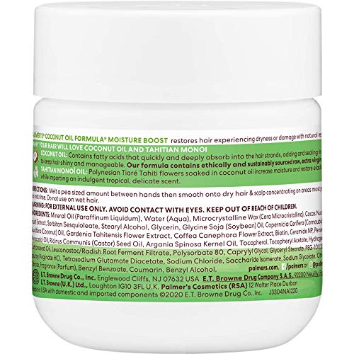 Palmer's Coconut Oil Formula Moisture Boost Pro Length Hair & Scalp Treatment, 6.7 Ounce