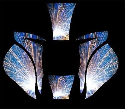 MILLER ELITE WELDING HELMET WRAP DECAL STICKER SKINS - 4 - Weld Spark