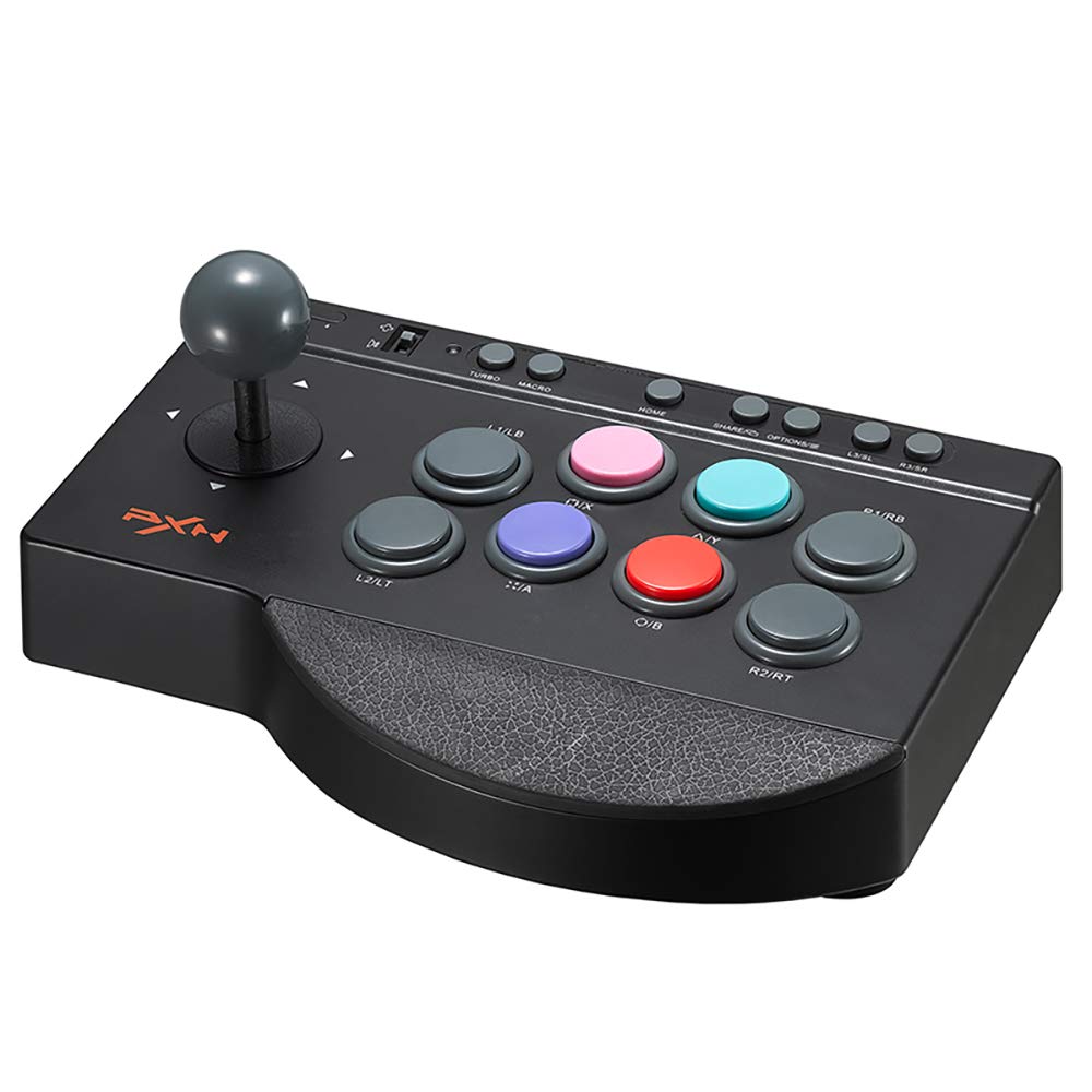 PXN 0082 Arcade Stick PC Street Fighter USB Arcade Stick for Xbox One/Xbox Series X/S/ PS3 / PS4 / Switch/Window PC