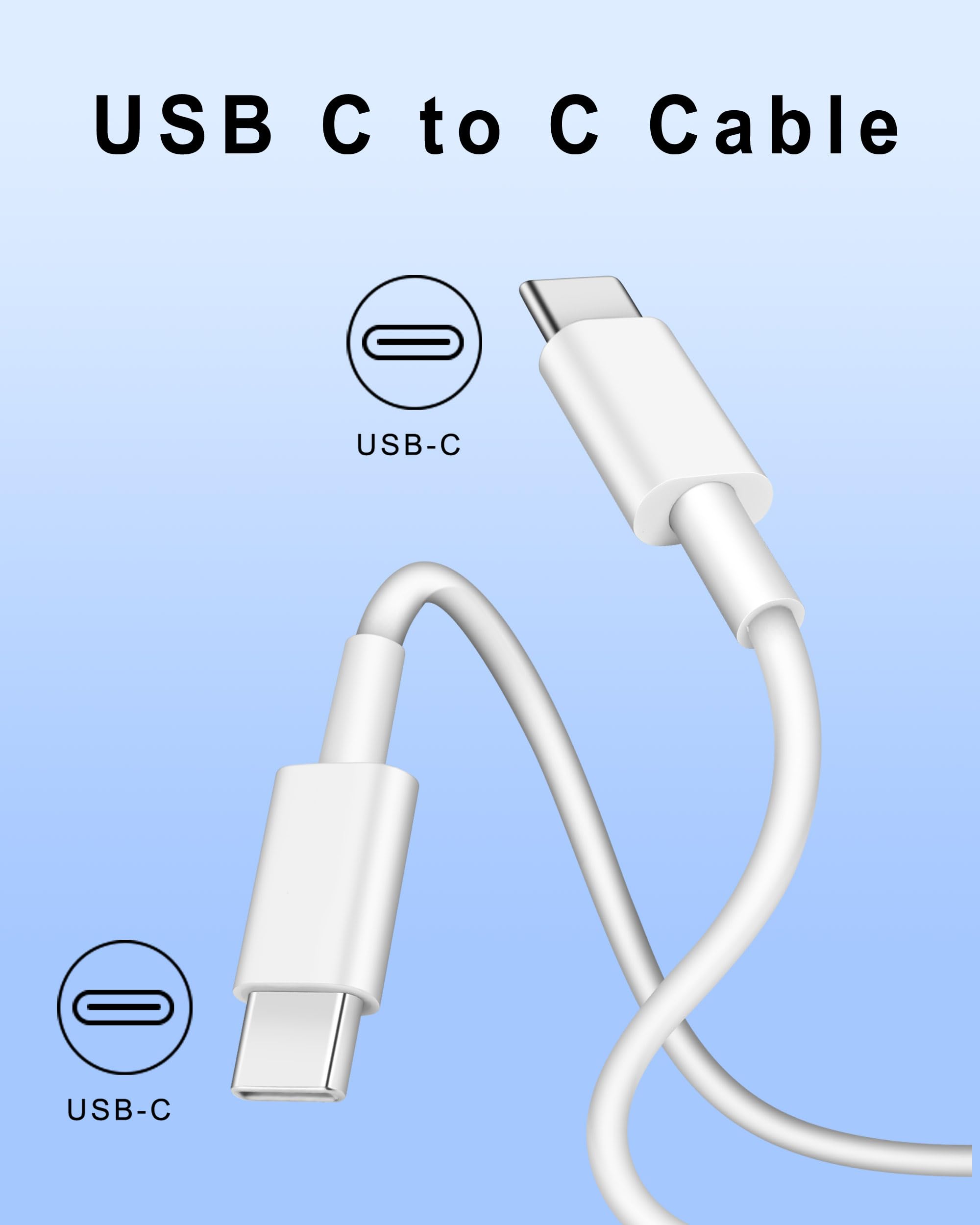 Pixel 8/7/6/5/4/3 Fast Charger, 2Pack 20W USB C Charging Block + 6FT USB C Cable Cord for Google Pixel 8/8 Pro/7/7 Pro/7a, 6a/6/Pro, 5/4/3/2/XL, Phone 15, Galaxy, Android Phones