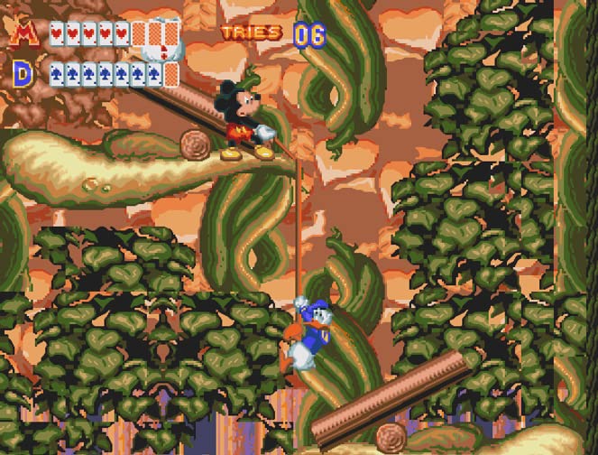 World of Illusion Starring Mickey Mouse and Donald Duck (Sega Genesis / Megadrive) β Reproduction Video Game Cartridge