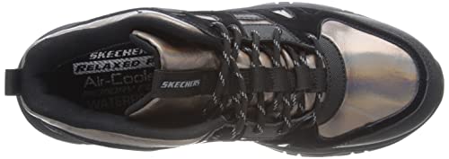 Skechers Womens Trego Brilliant Hue Black Hiking Boots Boots 6