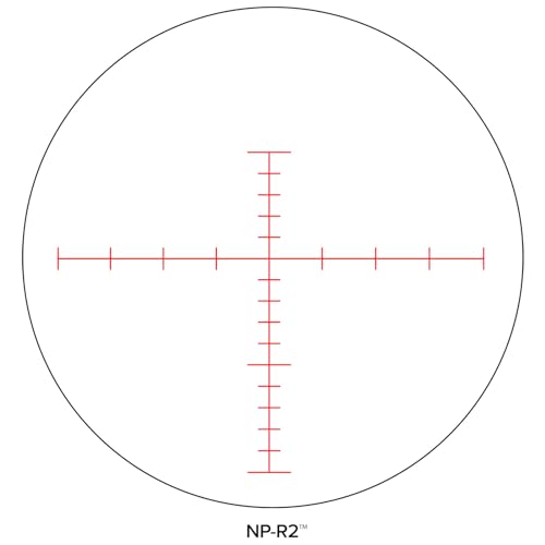 NIGHTFORCE Benchrest NF 12-42x56mm F2 30mm Tube Durable Precise Parallax Adjustable Second Focal Plane Black Hunting Gun Scope, NP-R2 Reticle, C104