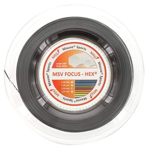MSV Focus-HEX 0355000126800030 String Roll 1.23 mm Black