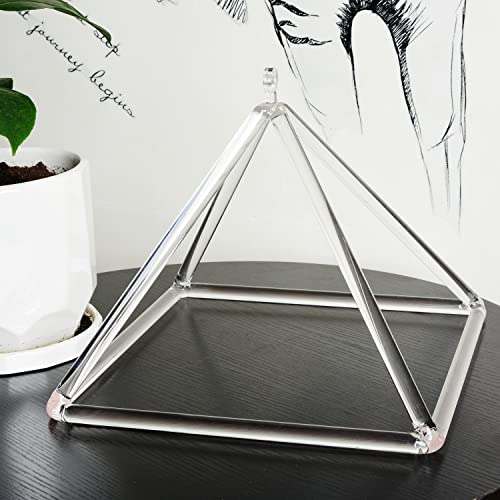 TERRITORY Crystal Singing Pyramid 10 inch - Perfect Healing Musical Instrument