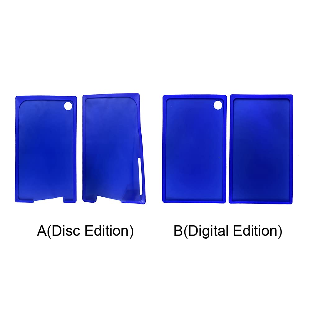 Skin Cover Protector Case Non Slip Smooth Soft Silicone Fit for PS5 Console(Black Disc Edition)