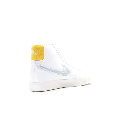 Nike Blazer Mid '77 Big Kids Casual Skate Shoes Da4086-002 (White/Royal Tint/Solar Flare, us_Footwear_Size_System, Big_Kid, Men, Numeric, Medium, Numeric_7)