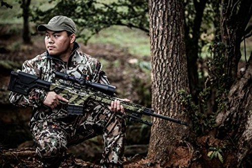 Nightforce Optics 5-25x56 ATACR Series Riflescope, Matte Black with First Focal Plane H59 Reticle, 34mm Tube Diameter, .1 Mil-Radian, Side Parallax Adjust