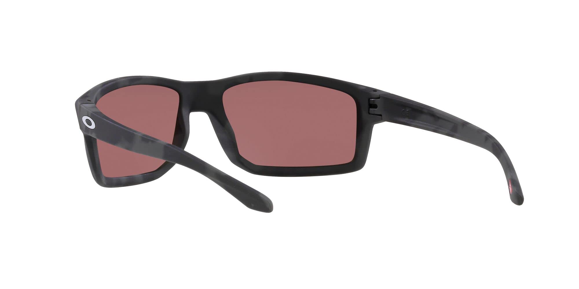 Oakley Men's OO9449 Gibston Square Sunglasses, Matte Black/Prizm Violet Polarized, 60 mm