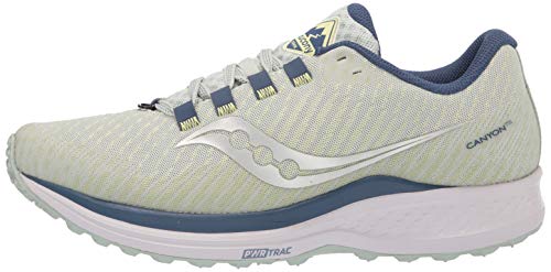 Saucony Women's Canyon TR Trail Running Shoe, Tide/Storm, 9.5
