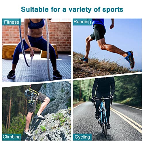 SIXDAYSIX Womens Ankle Socks 6 Pairs Black Low Cut Athletic Running Sock 10-13