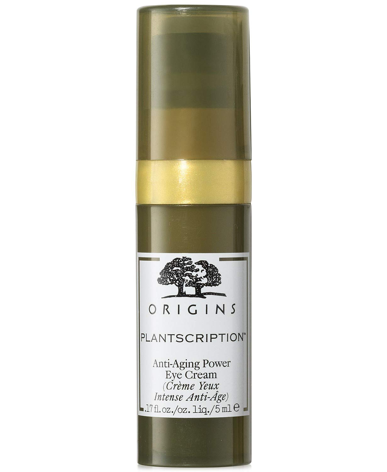 Origins Plantscription Anti-aging Power Eye Cream .17 Fl Oz / 5 Ml NEW (Packaging May Vary)