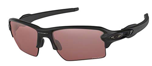 Oakley Flak 2.0 XL OO9188 918890 59M Matte Black/Prizm Dark Golf Sunglasses For Men+BUNDLE Accessory Leash Kit+ BUNDLE with Designer iWear Eyewear Kit