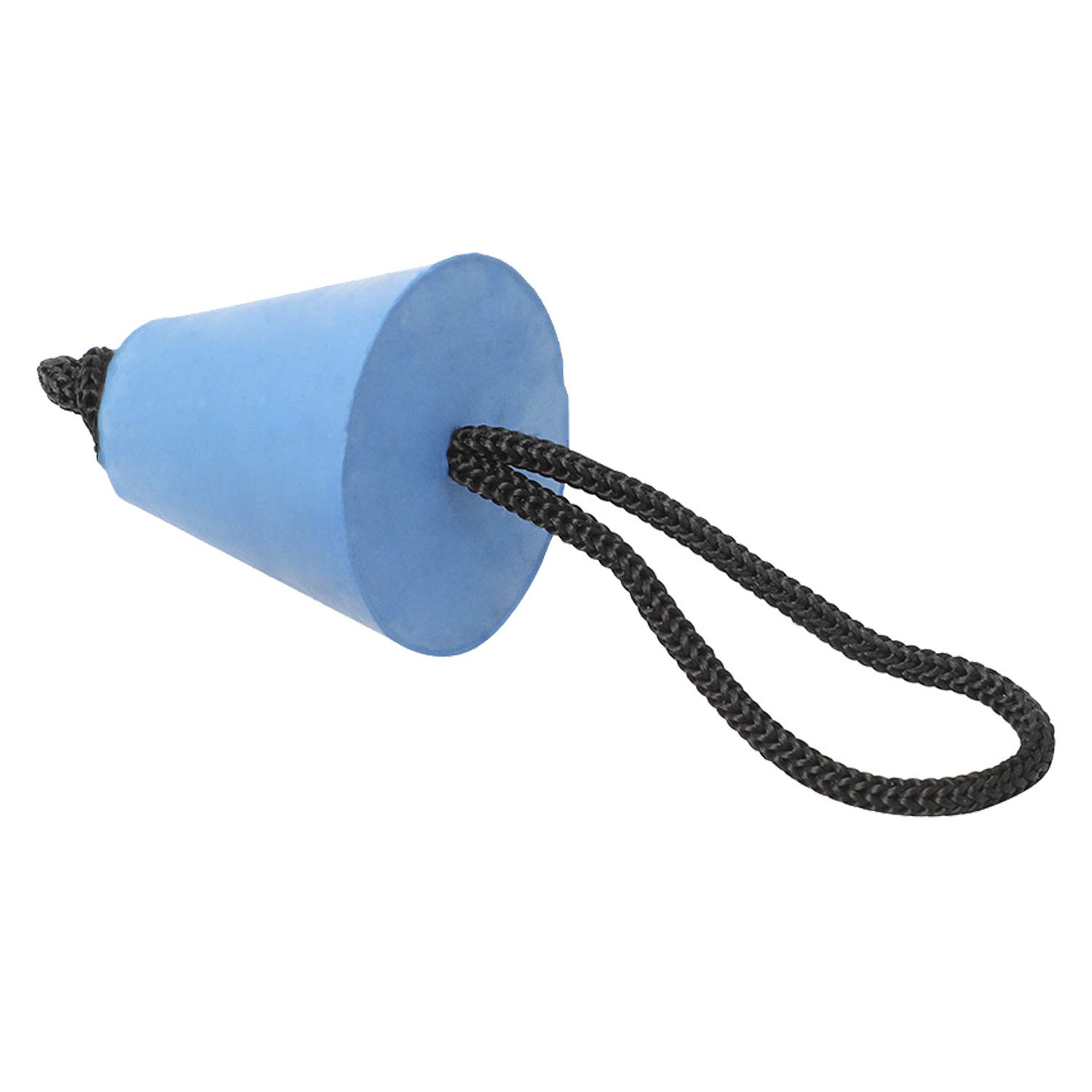 NovelBee 8 Piece of Universal Kayak Scupper Plug with Lanyard Fits 3/4" to 1.5" scuppers or scupper Holes (8-Pack,Light Blue)