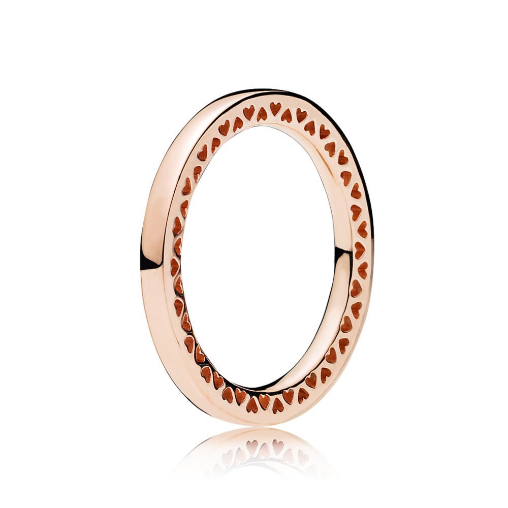 PANDORA Classic Hearts of PANDORA Ring, Size: EUR-52, US-6