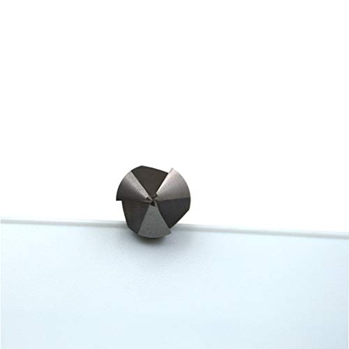 Wkstool 8mm Blade Diameter,90 Degree,Industry Chamfering Chamfer Metal Countersink End Mill Cutter Drill Bit,High Speed Steel,Deburring Tool Set (Ø8mm×6mmShank×50mmOAL, 3Flute)