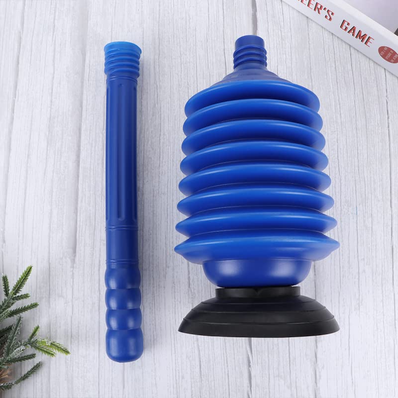 QIOJIRMU Plunger,Heavy Duty Unclogger Tool for Clogged Bathroom Toilets and Kitchen Sink,High Pressure Thrust Professional Bellows Accordion,All Purpose Power Plungers