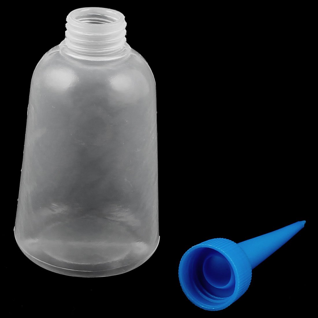 uxcell 150ml Plastic Industry Pointy Nozzle Sewing Machine Oil Squeeze Bottle 3pcs