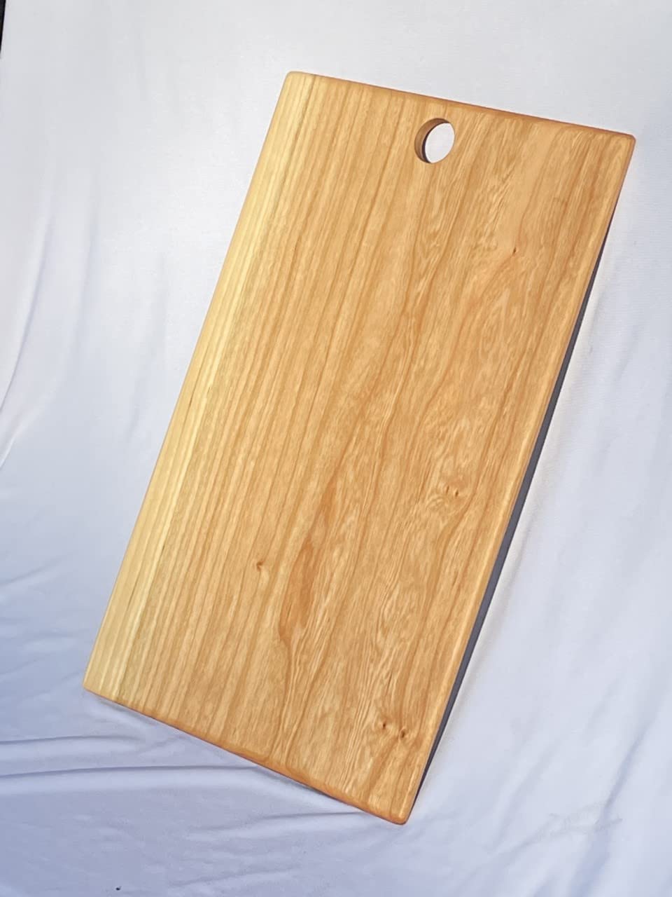 Wild Black Cherry Cutting Board/Charcuterie Platter. Handmade in Michigan USA from local trees. No Glue. No Seams. 9.4β x 14.4β x 0.25β (Black Cherry, 14.4" x 9.4" x 1/4")